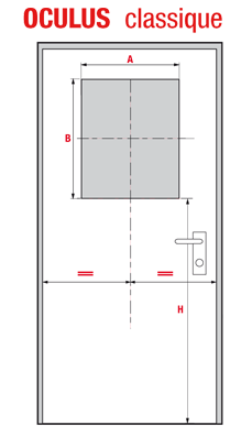 Ajouter des options à vos portes avec nos impostes fixes et nos oculus